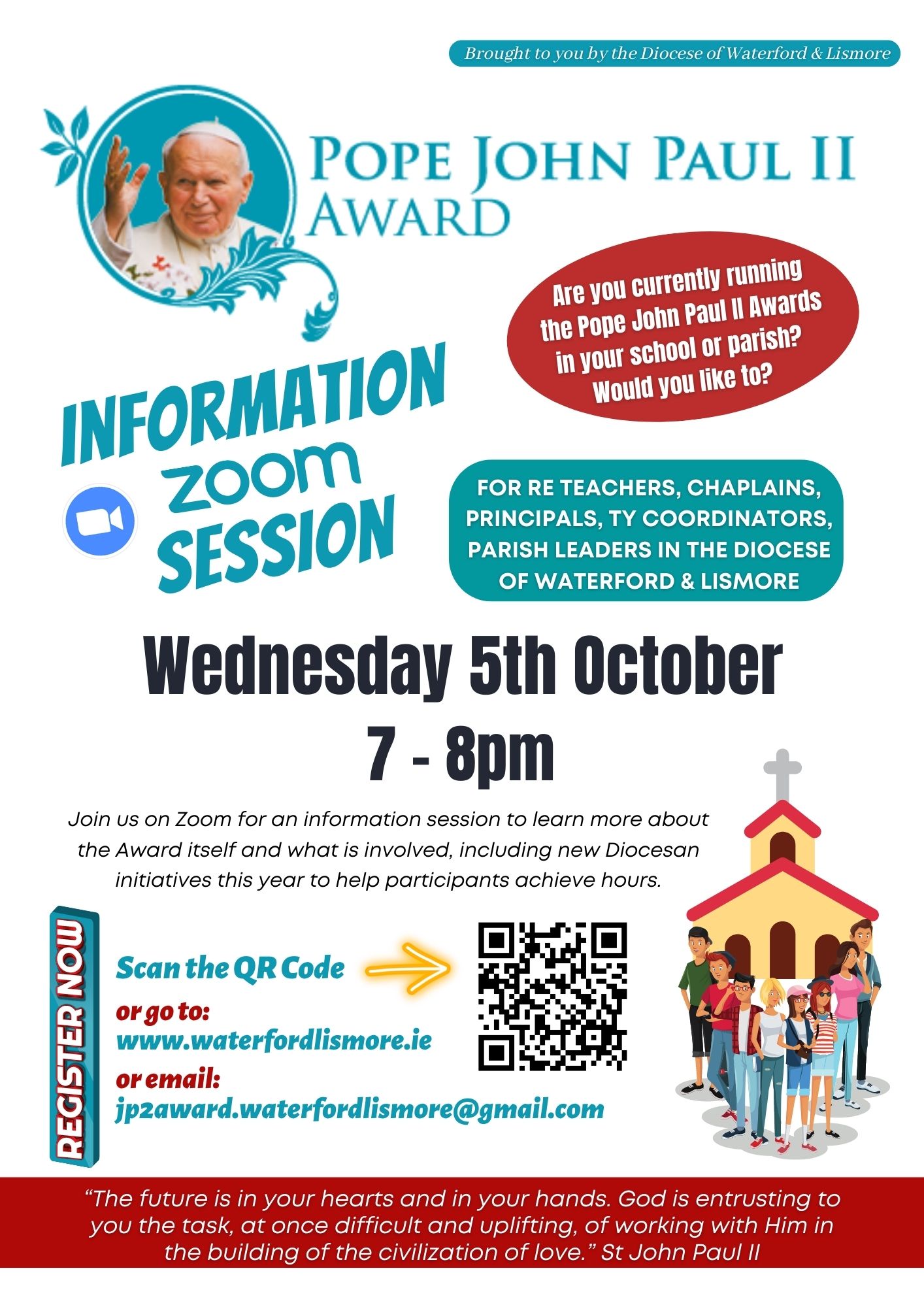 Pope John Paul II Awards | Diocese of Waterford & Lismore